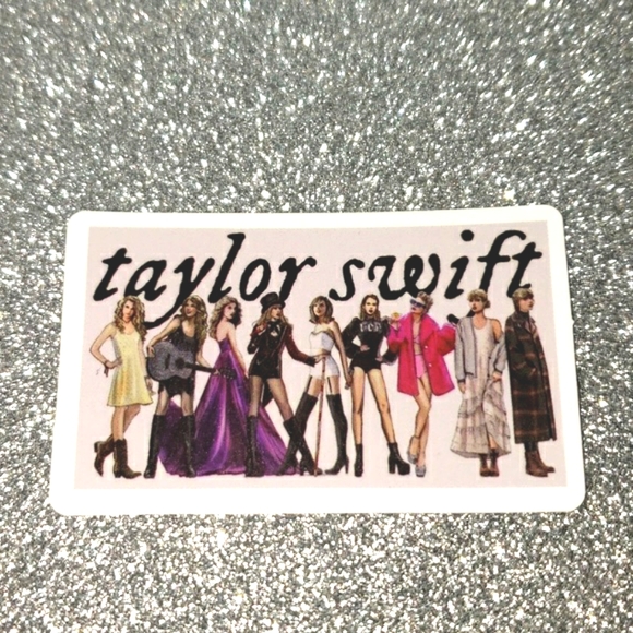 Taylor Swift | Design | Music Taylor Swift Waterproof Sticker Iconic ...